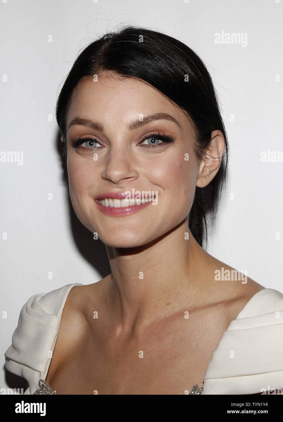 Jessica Stam arrives on the red carpet for the 40th Anniversary FIFI ...