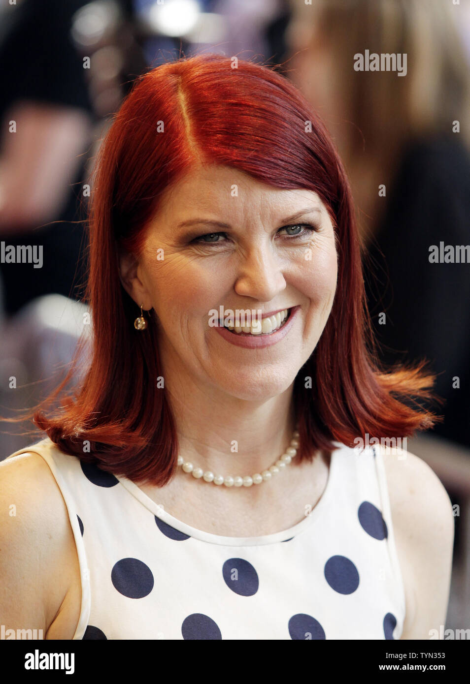 Katherine Patricia "Kate" Flannery attends the Cinema Society with The ...