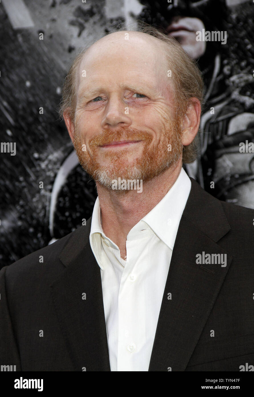 Ron Howard arrives for "The Dark Knight Rises" Premiere at the AMC ...