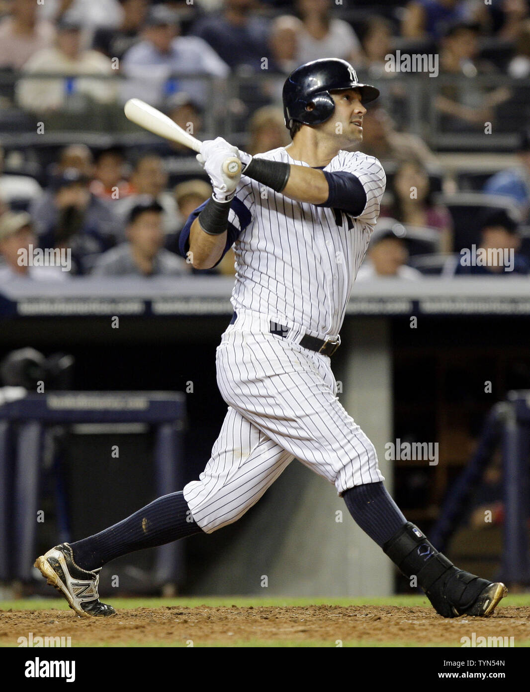 New York Yankees Nick Swisher hits his second solo home run of the game ...