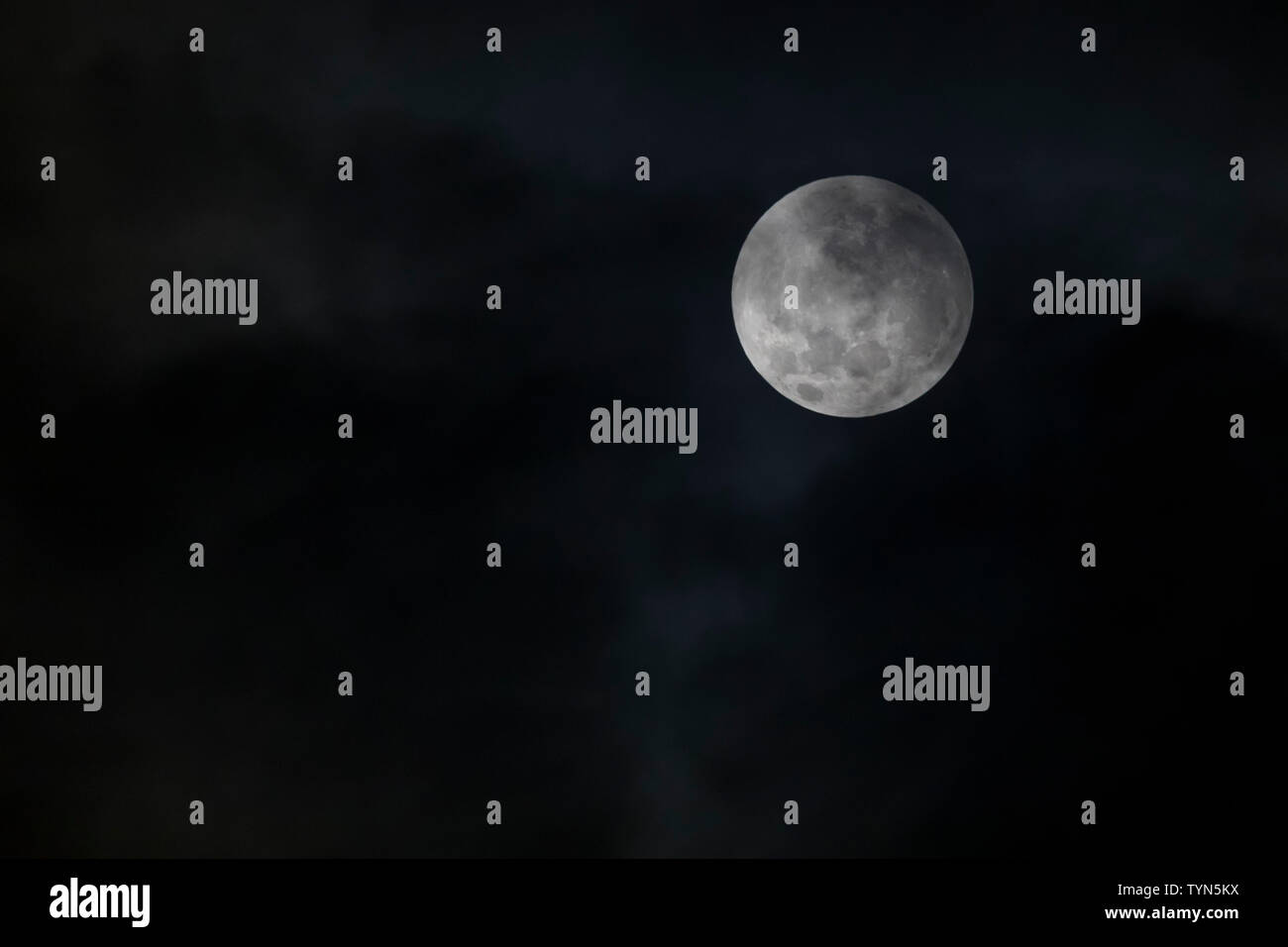 Moon craters southern hemisphere hi-res stock photography and images ...