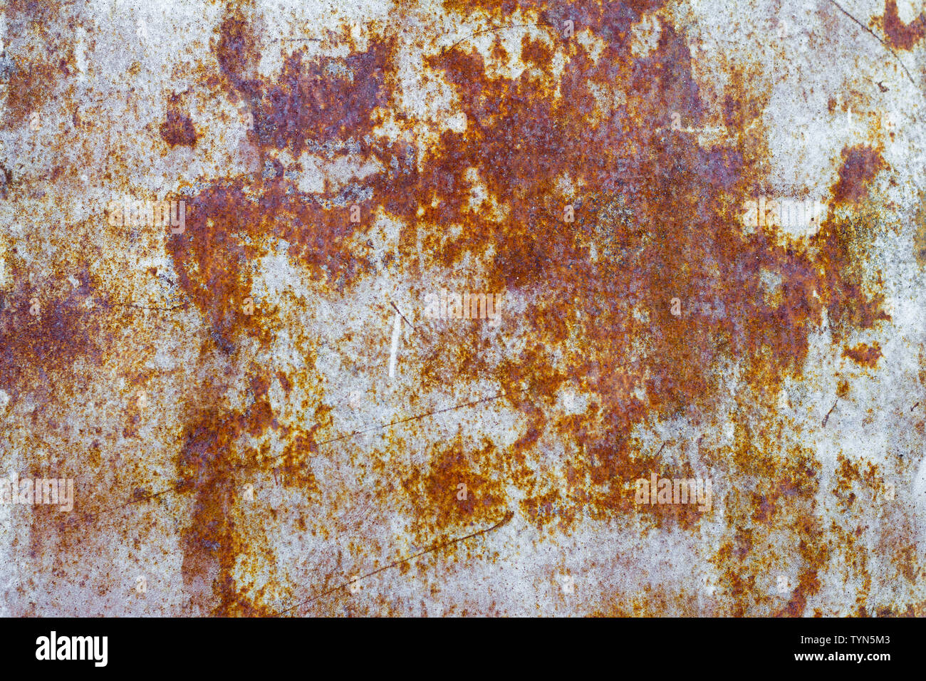 Red Rusty Metal Texture
