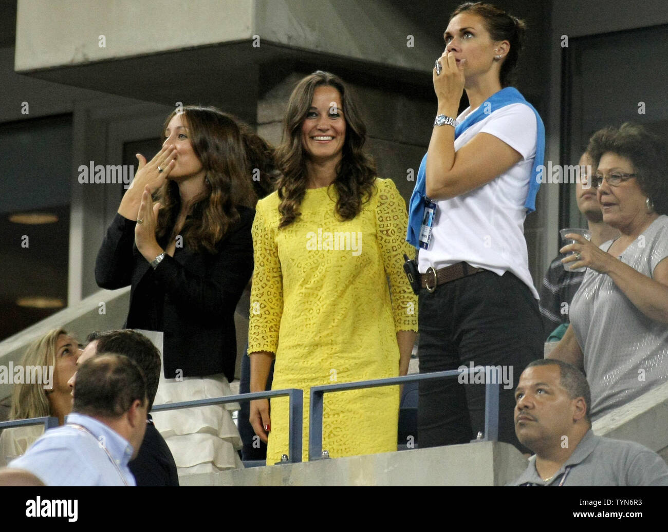 Pippa Middelton attends the 2012 U.S. Open held at the National Tennis ...