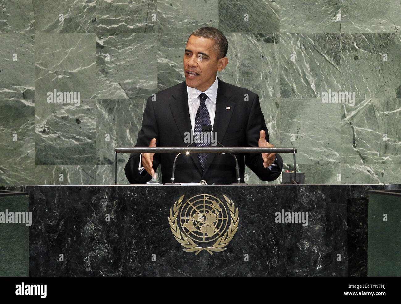 United nations general assembly building 2012 hi-res stock photography ...