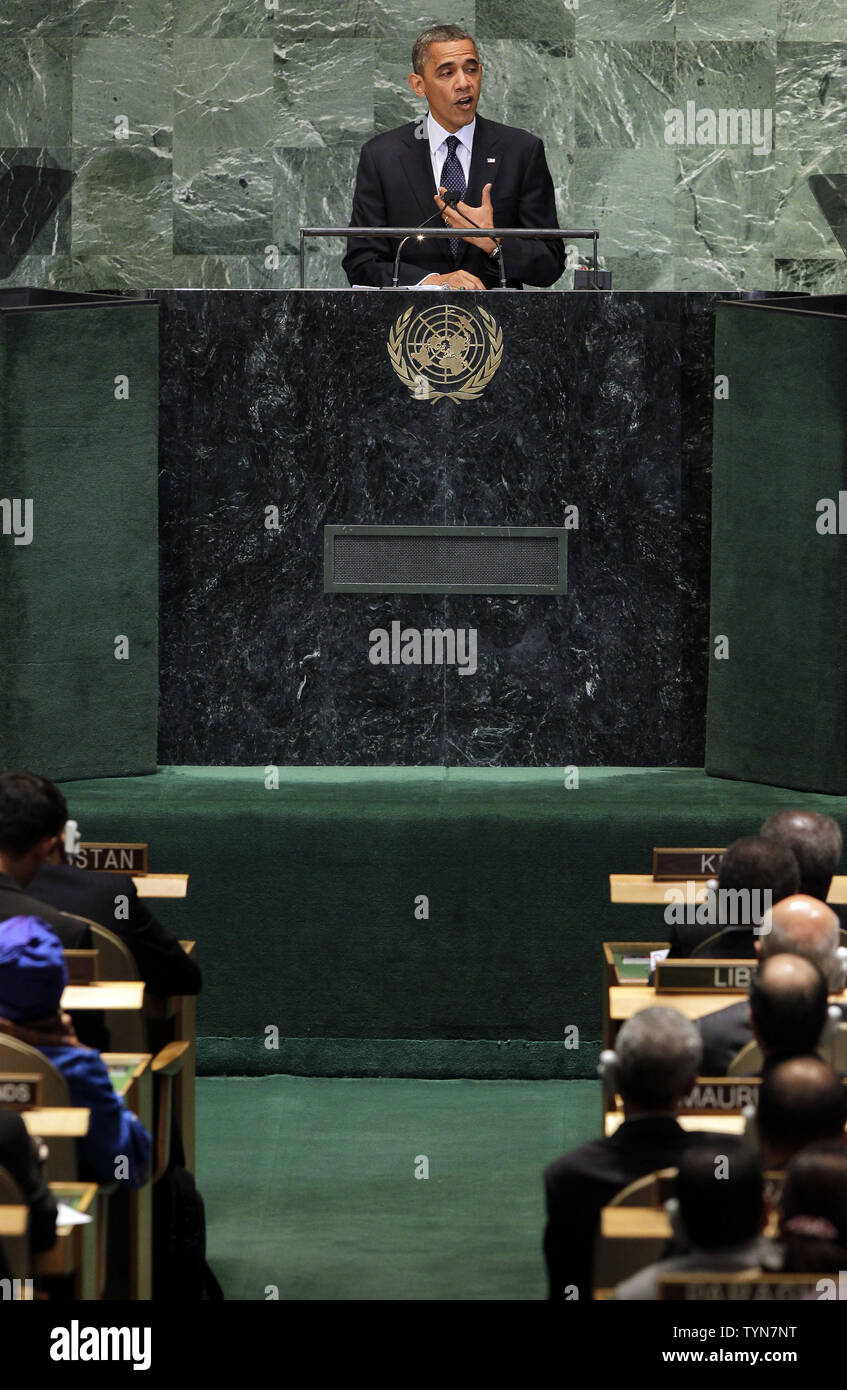 United nations general assembly building 2012 hi-res stock photography ...