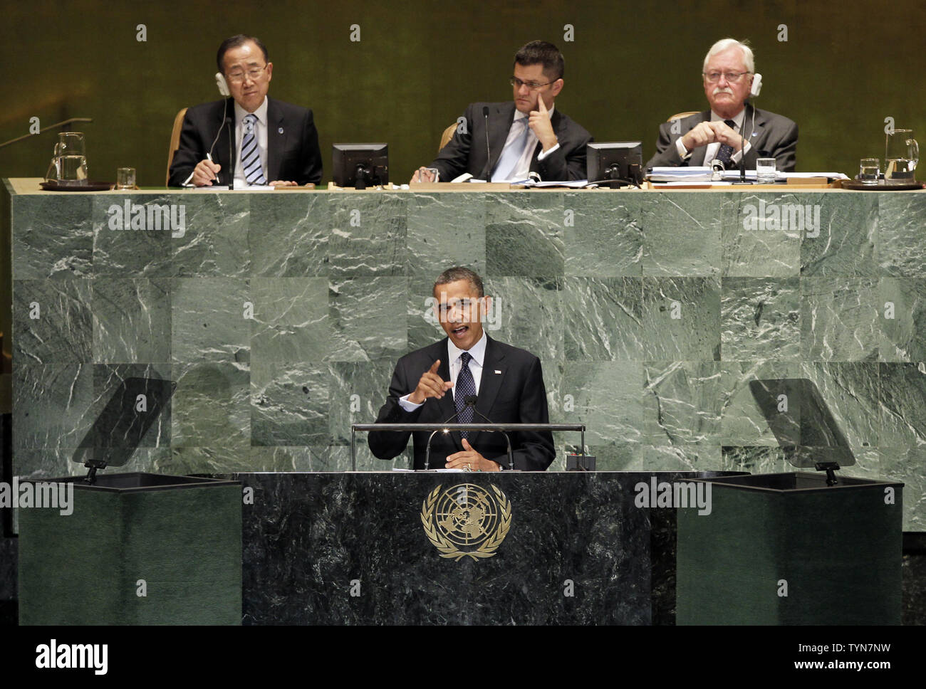 United States President Barack Obama addresses the United Nations at ...