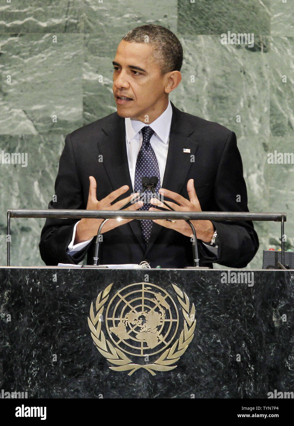 United States President Barack Obama addresses the United Nations at ...