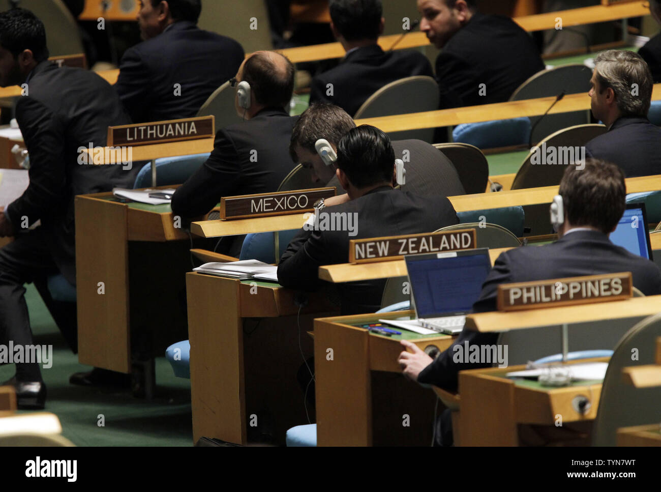 Un Delegates High Resolution Stock Photography and Images - Alamy