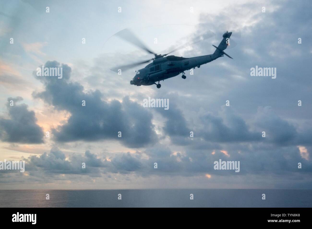 SOUTH CHINA SEA (Nov. 17, 2016) An MH60R Seahawk helicopter, assigned ...