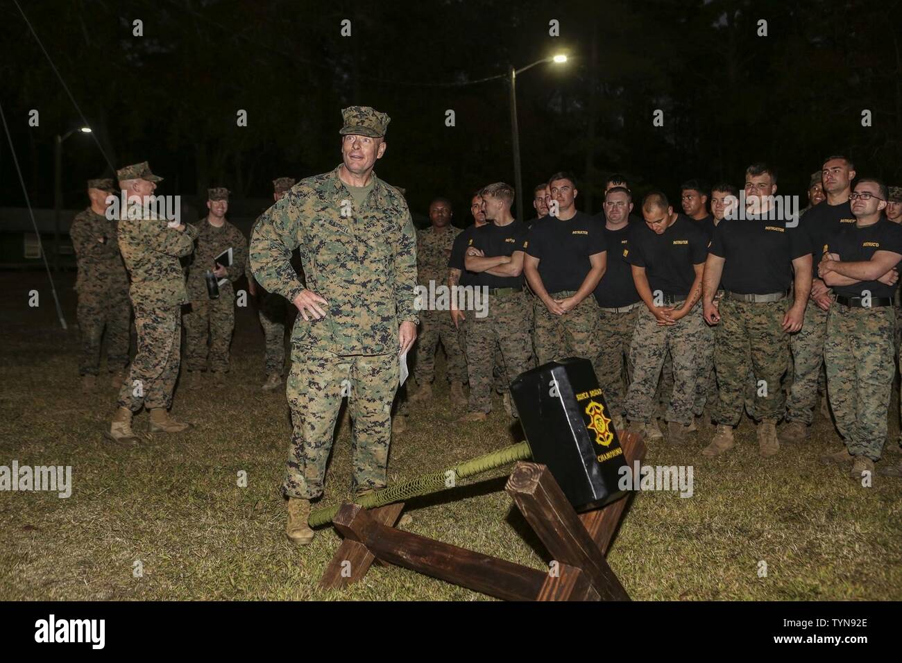 U.S. Marine Corps Brig. Gen. David W. Maxwell, Commanding General, 2nd ...