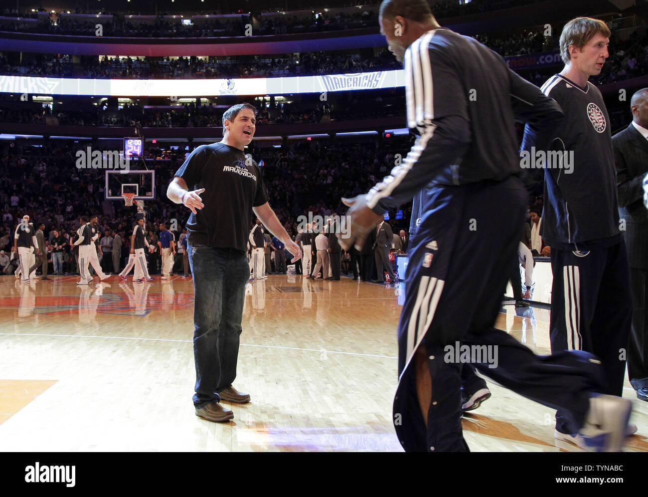 Owner of the dallas mavericks nba team hi-res stock photography and ...