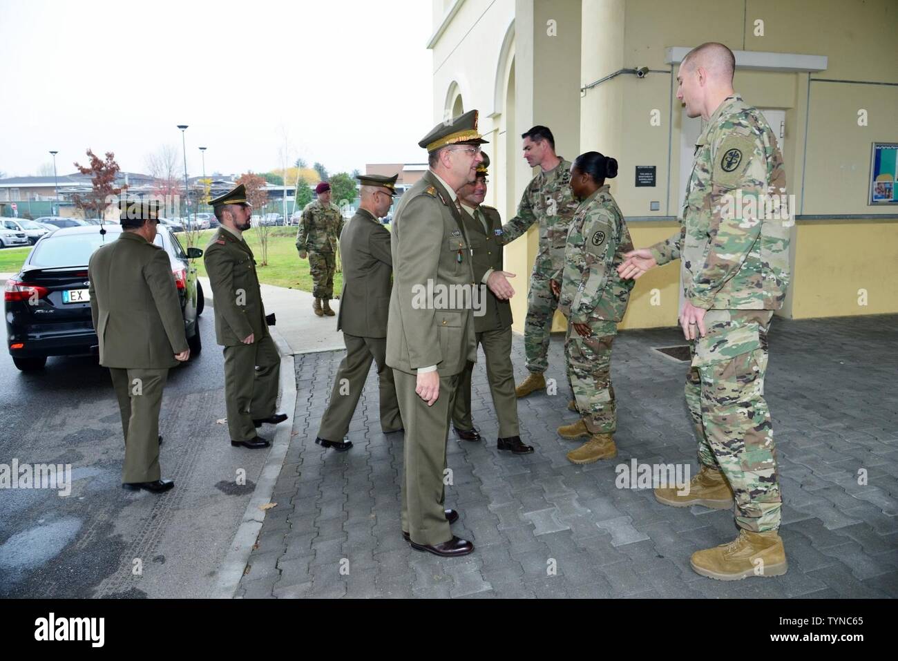 U.S. Army Lt. Col. Brian Bender, Commander U.S. Army Health Clinic ...