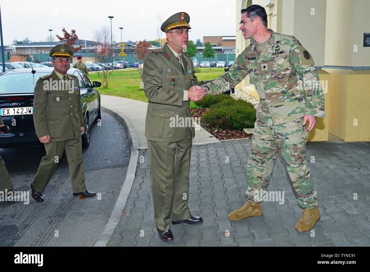 U.S. Army Lt. Col. Brian Bender, Commander U.S. Army Health Clinic ...