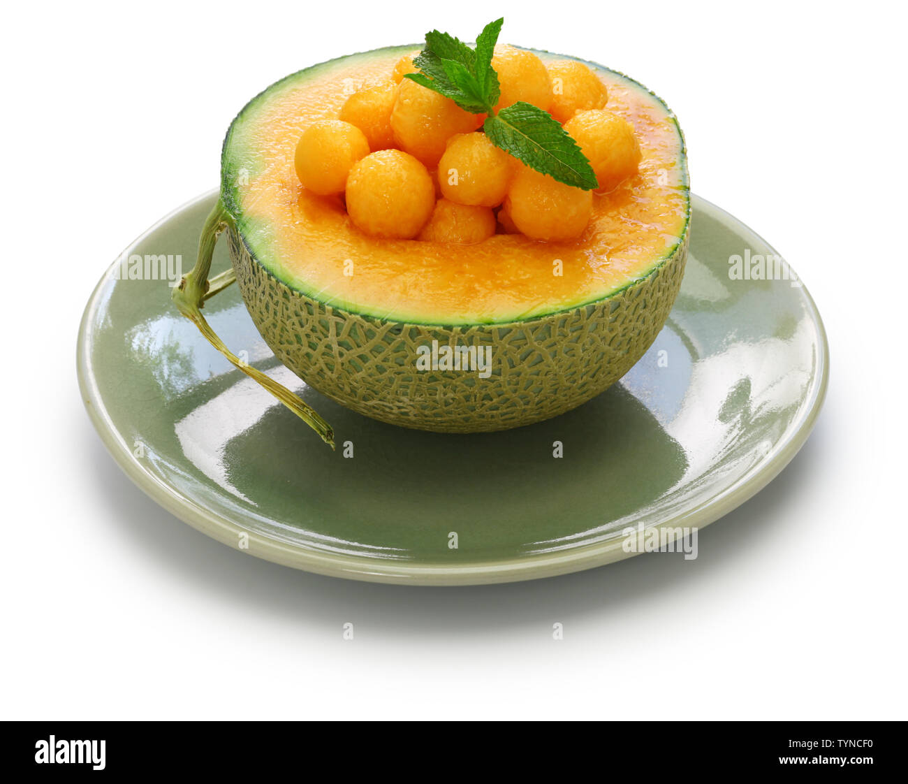 japanese luxury melon, king ruby Stock Photo - Alamy