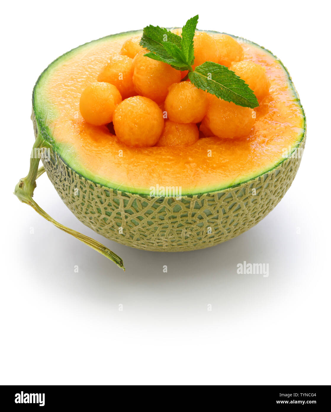 japanese luxury melon, king ruby Stock Photo - Alamy