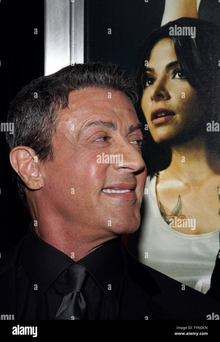 Sylvester Stallone arrives on the red carpet at the Bullet to the Head ...