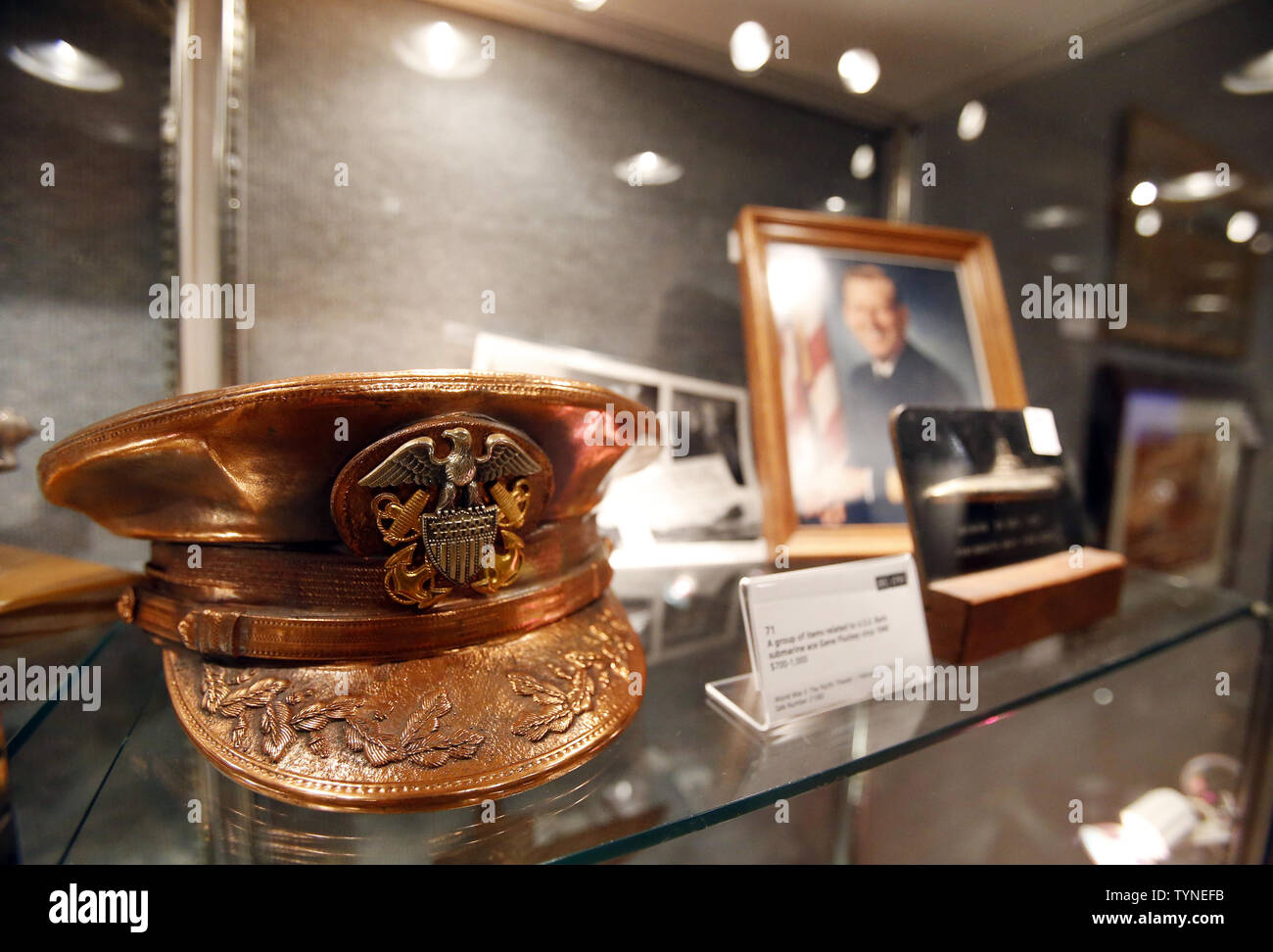 World War II Items are on display at Bonhams auction house In New York ...
