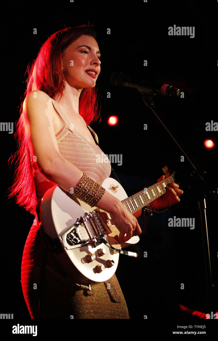 Chrysta Bell performs at Le Poisson Rouge in New York City on February ...