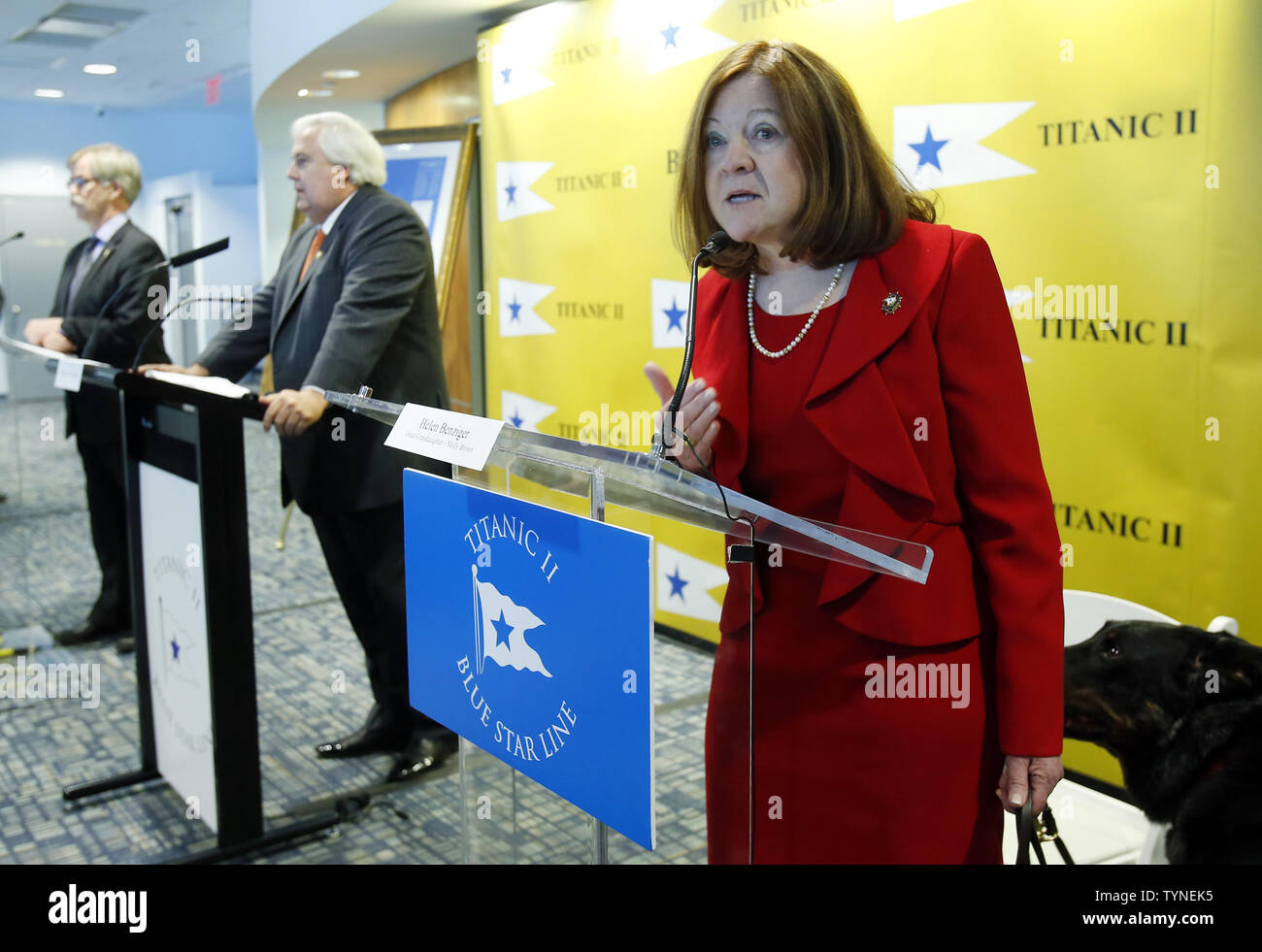 Helen Benzinger, Great Granddaughter of Titanic passenger Molly Brown ...