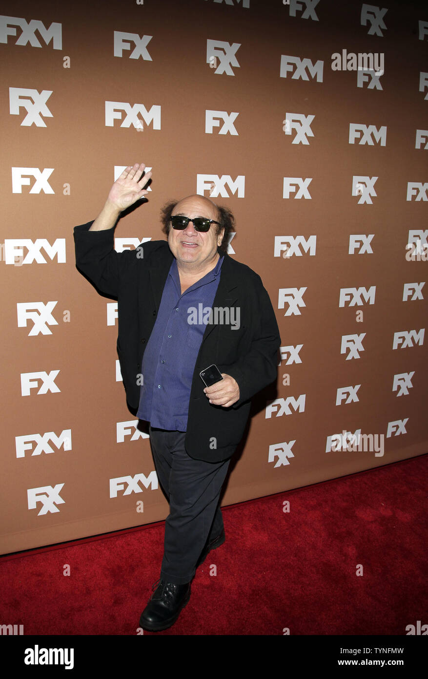 Danny Devito arrives on the red carpet at the 2013 FX Upfronts at Lucky ...