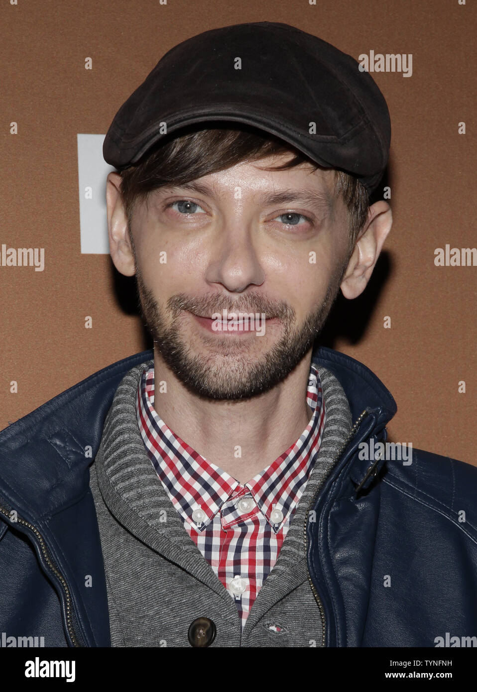 DJ Qualls arrives on the red carpet at the 2013 FX Upfronts at Lucky ...