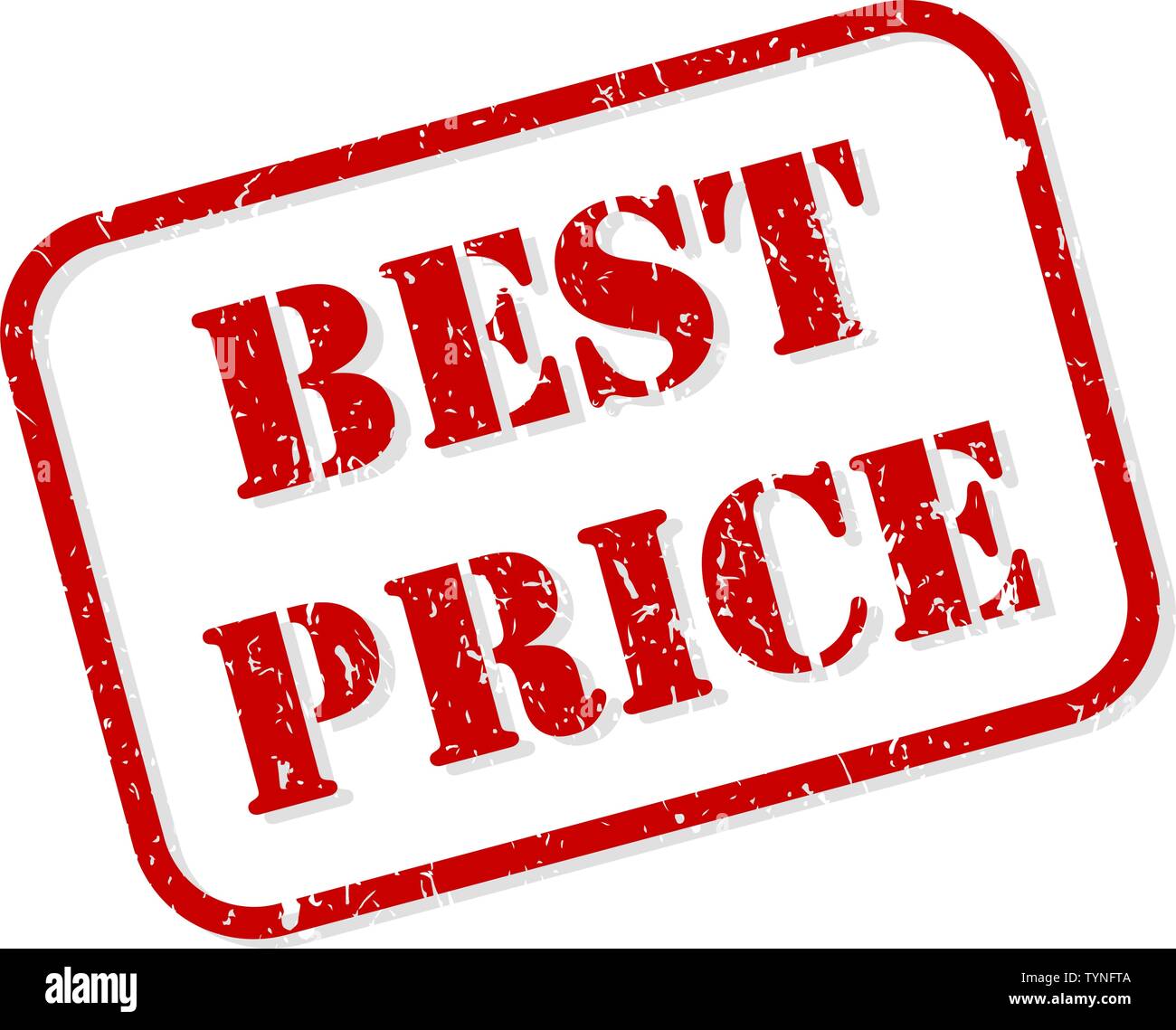 Best price red rubber stamp vector isolated Stock Vector Image & Art ...