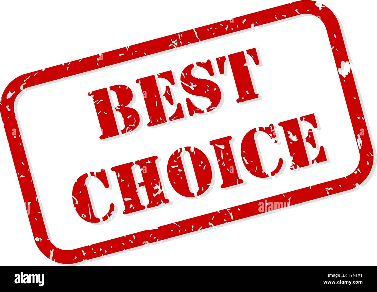 Best choice red rubber stamp vector isolated Stock Vector Image & Art ...