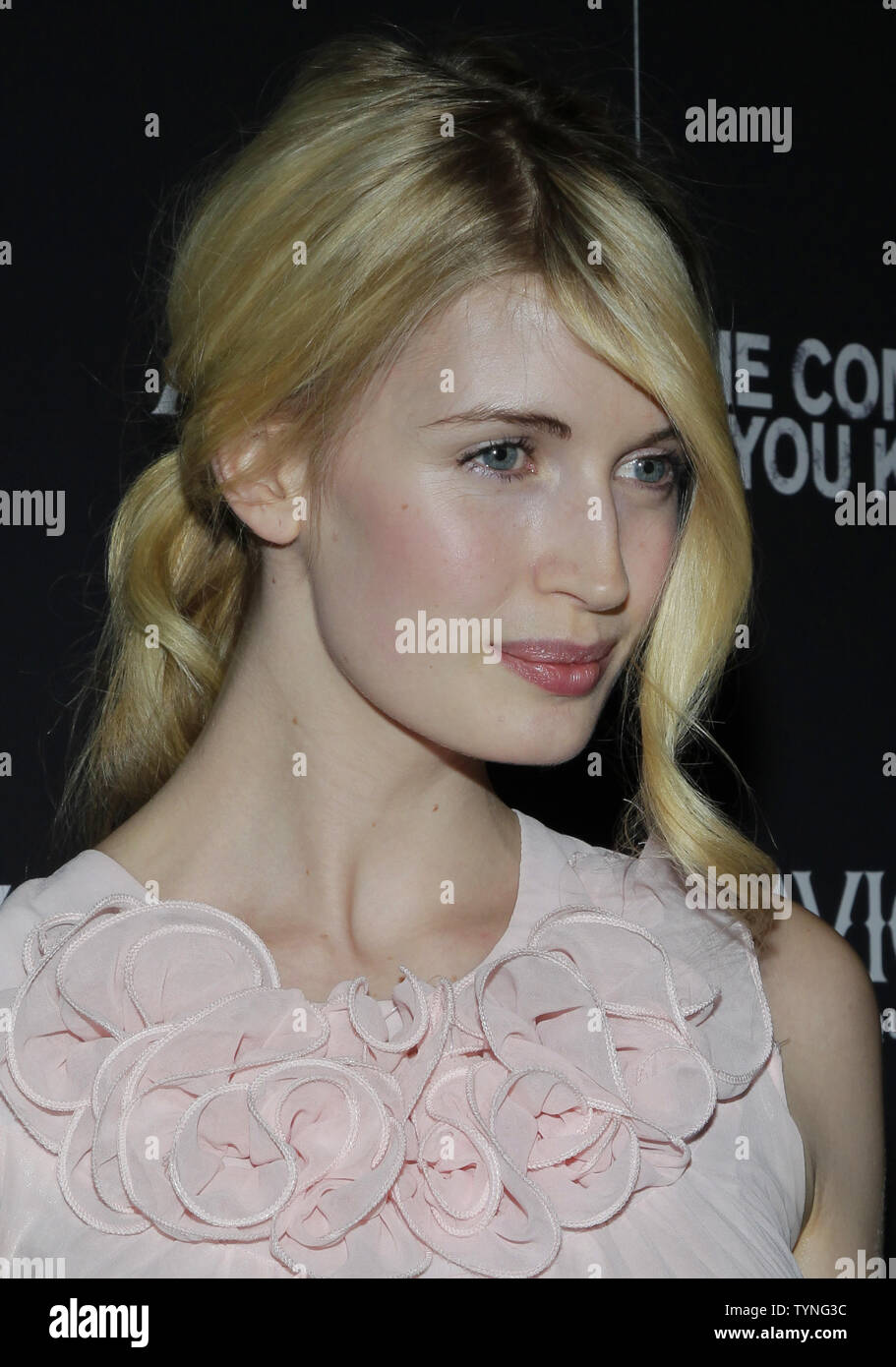 Camilla Hansen arrives on the red carpet at the premiere of 'The ...