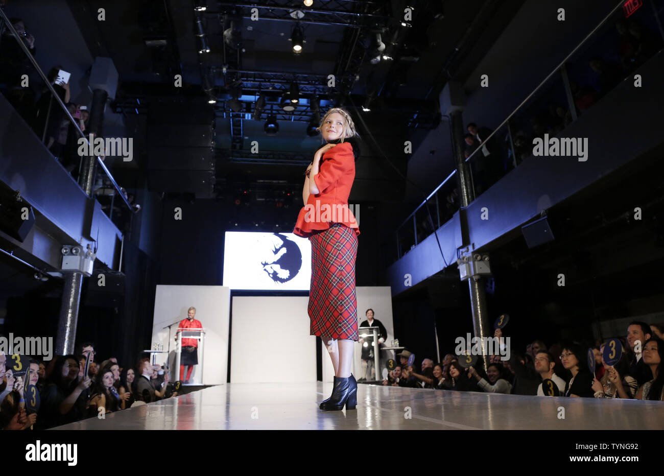 Stacey Kennedy Clark walks on the runway at the 2013 From Scotland With ...