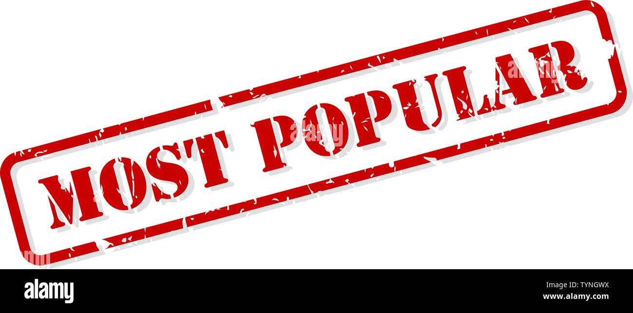 Most popular red rubber stamp vector isolated Stock Vector Image & Art ...