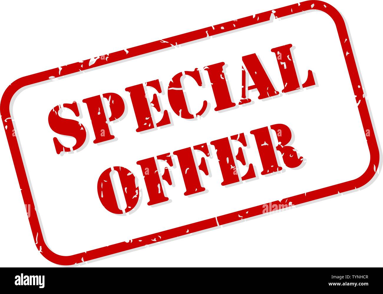 Special offer red rubber stamp vector isolated Stock Vector Image & Art ...