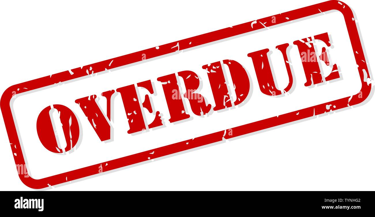 Overdue letter Stock Vector Images - Alamy