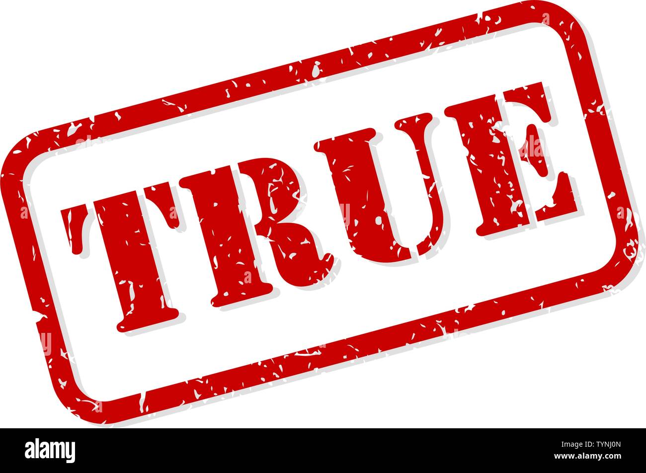 True red rubber stamp vector isolated Stock Vector Image & Art - Alamy