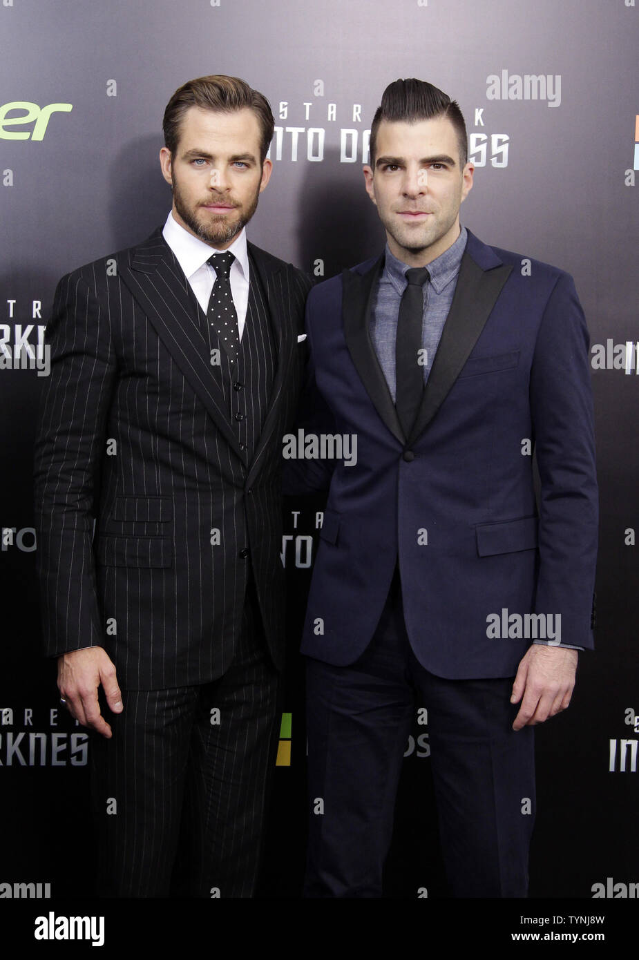 Chris Pine Y Zachary Quinto