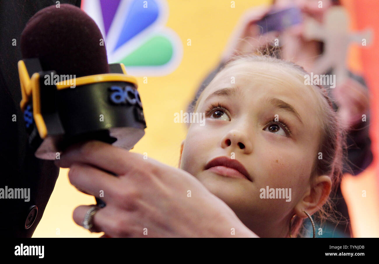 Johnny Sequoyah arrives on the red carpet at the 2013 NBC Upfront ...