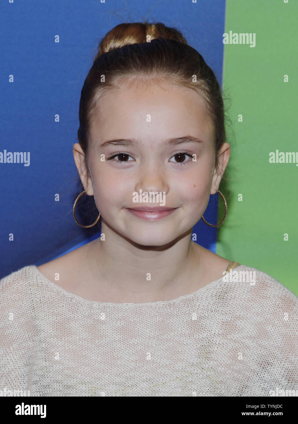 Johnny Sequoyah arrives on the red carpet at the 2013 NBC Upfront ...