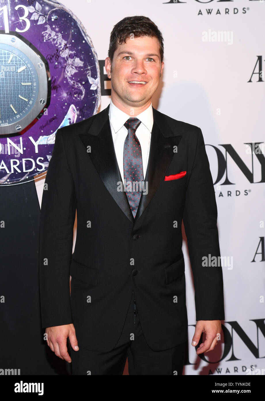 Stephen Oremus arrives on the red carpet at the 67th Annual Tony Awards ...