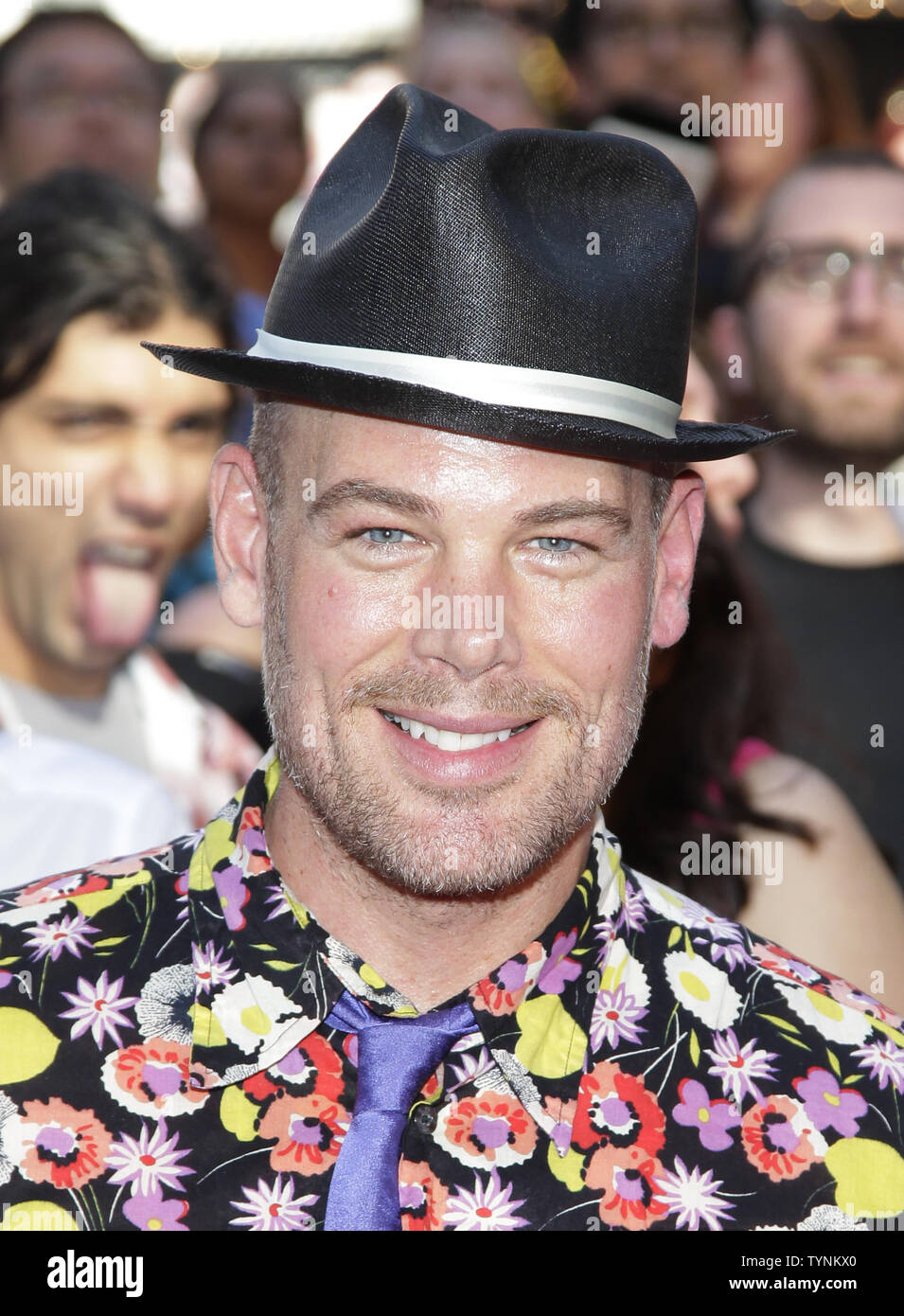 DJ Coleman arrives on the red carpet at the New York Premiere of "World ...