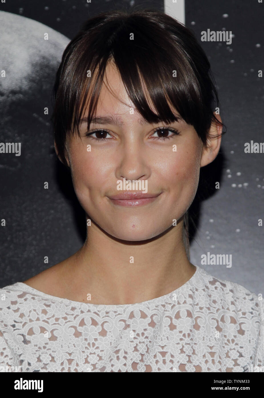 Leslie O'Kelley arrives on the red carpet at a special screening of ...