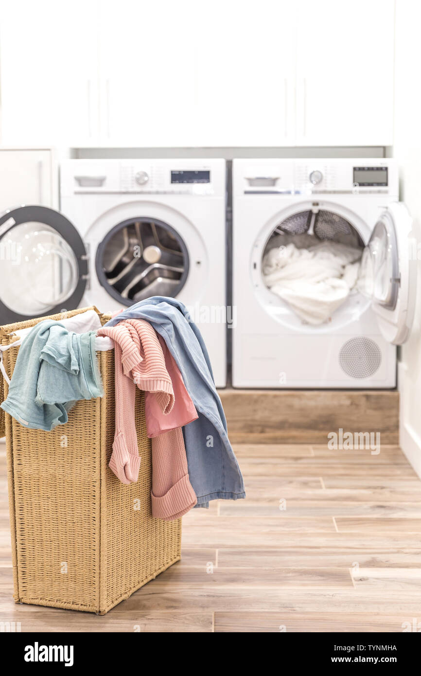 Drying clothes bathroom hi-res stock photography and images - Alamy