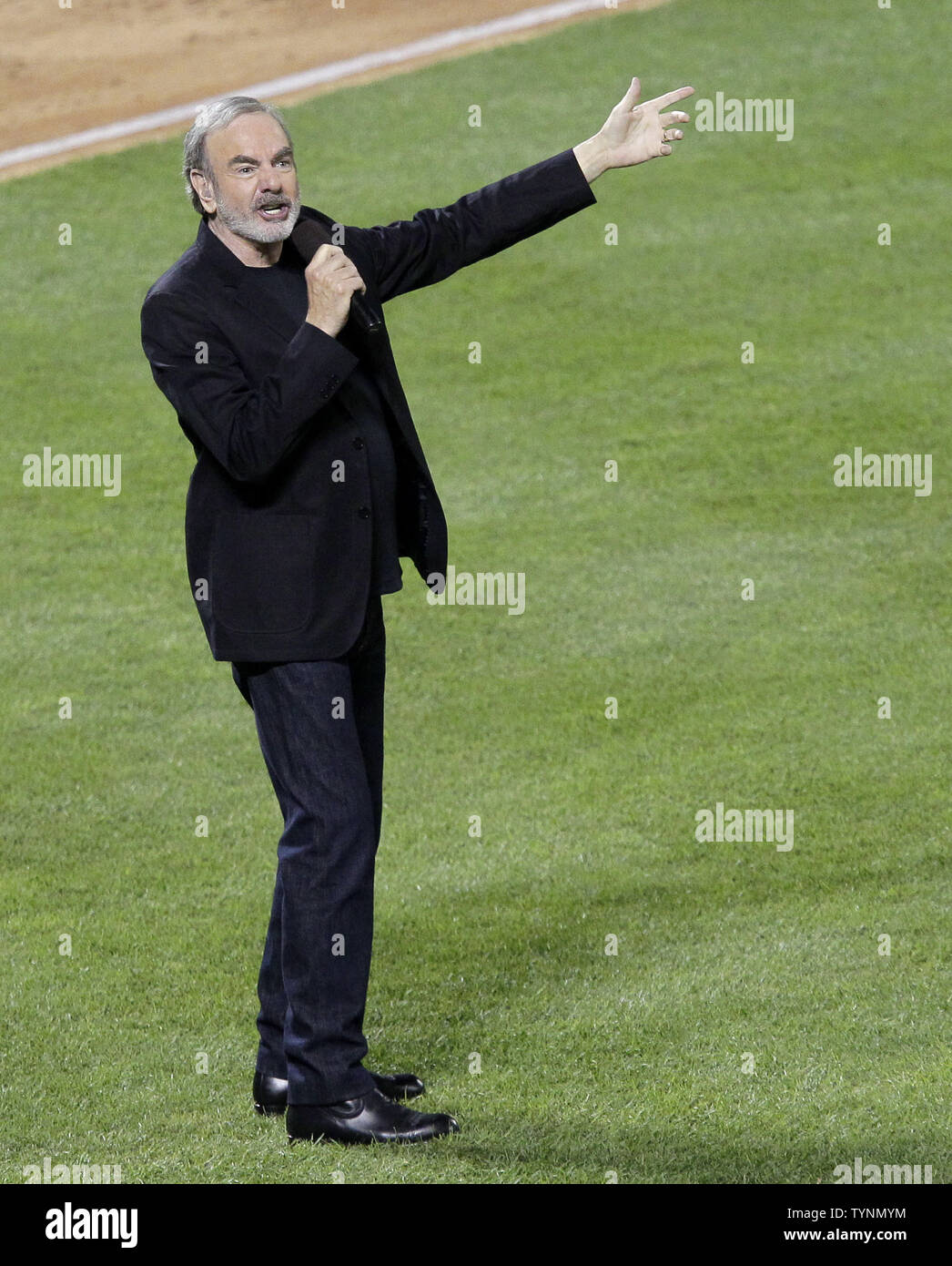 Baseball diamond citi field hi-res stock photography and images - Alamy