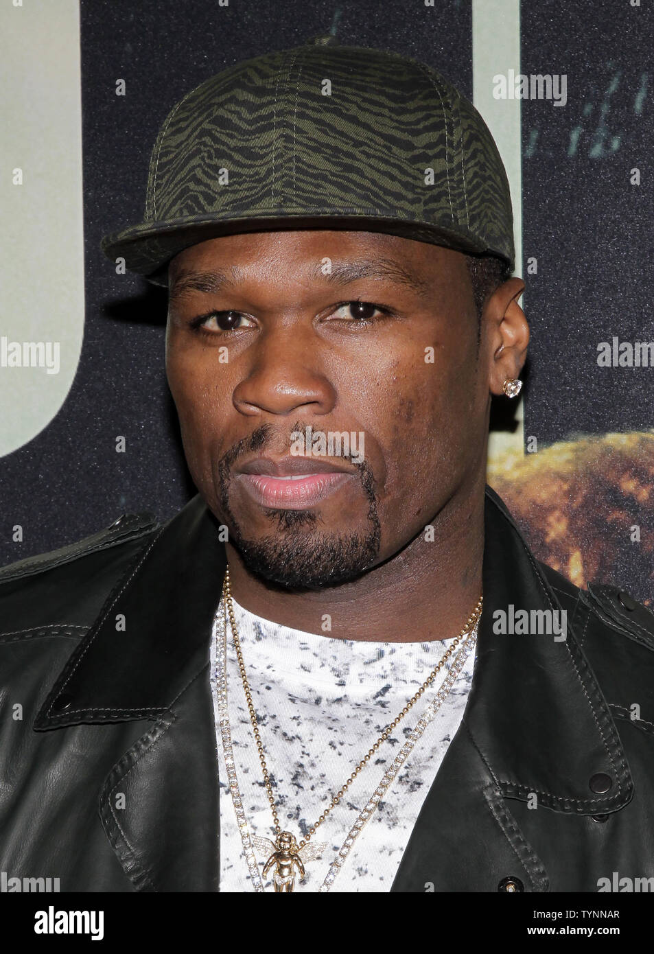 Curtis Jackson arrives on the red carpet at the world premiere of "2 ...