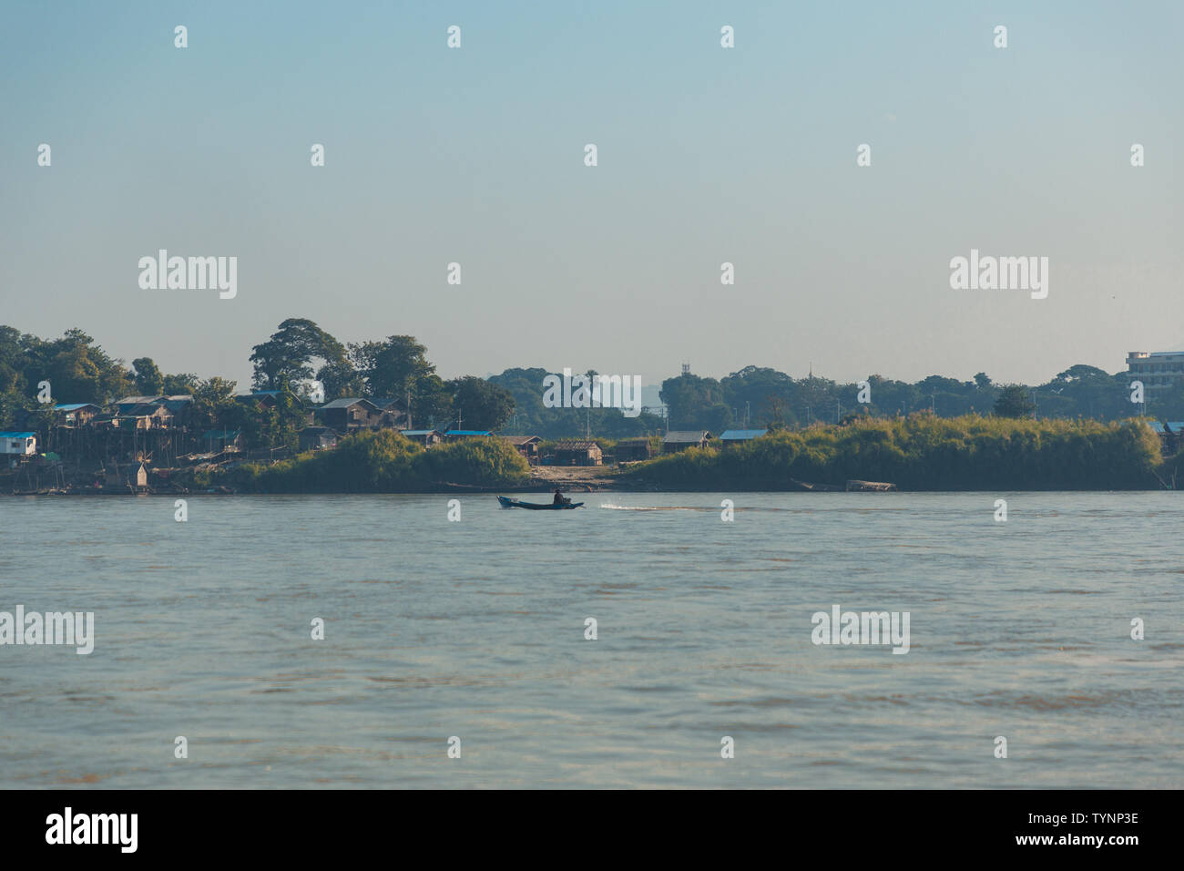 Irrawaddy River, Myanmar Stock Photo - Alamy
