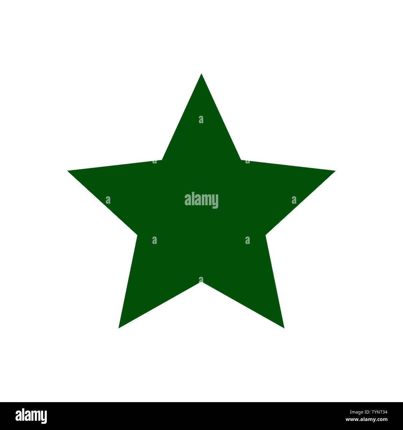 Colorful Star icon logo. Flat vector illustration for web design ...