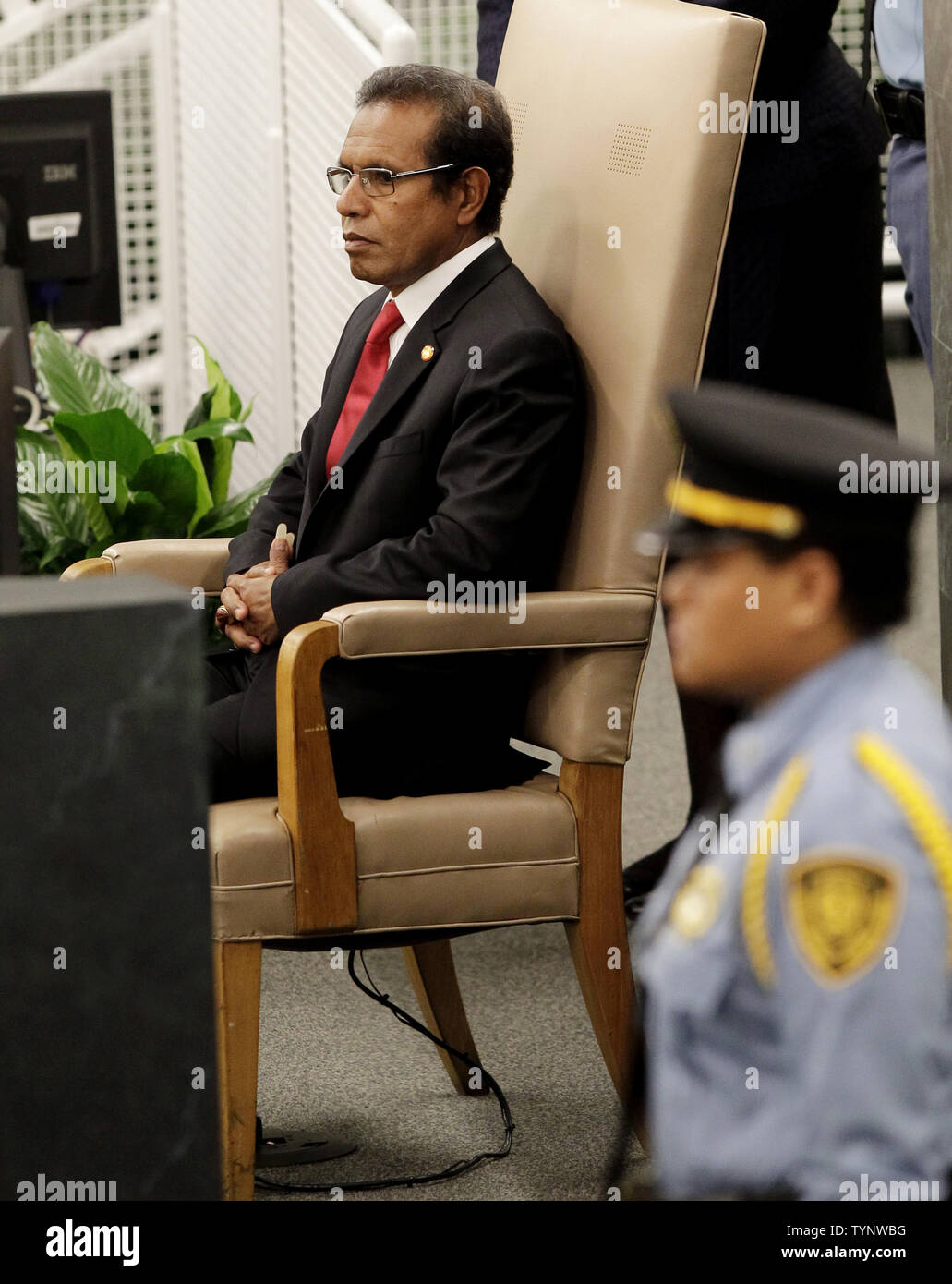 Taur Matan Ruak, President of the Democratic Republic of Timor-Leste ...