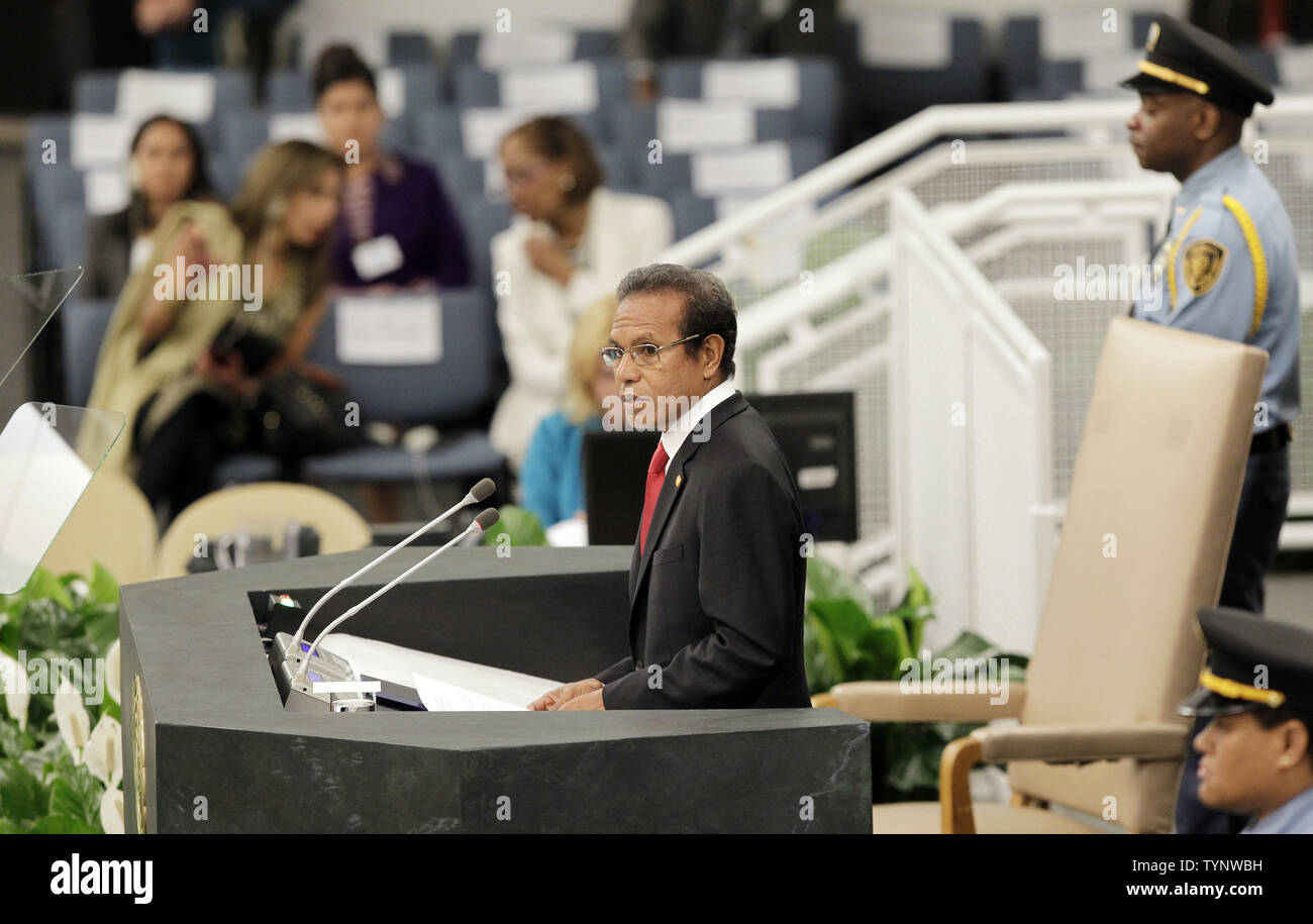 Taur Matan Ruak, President of the Democratic Republic of Timor-Leste ...