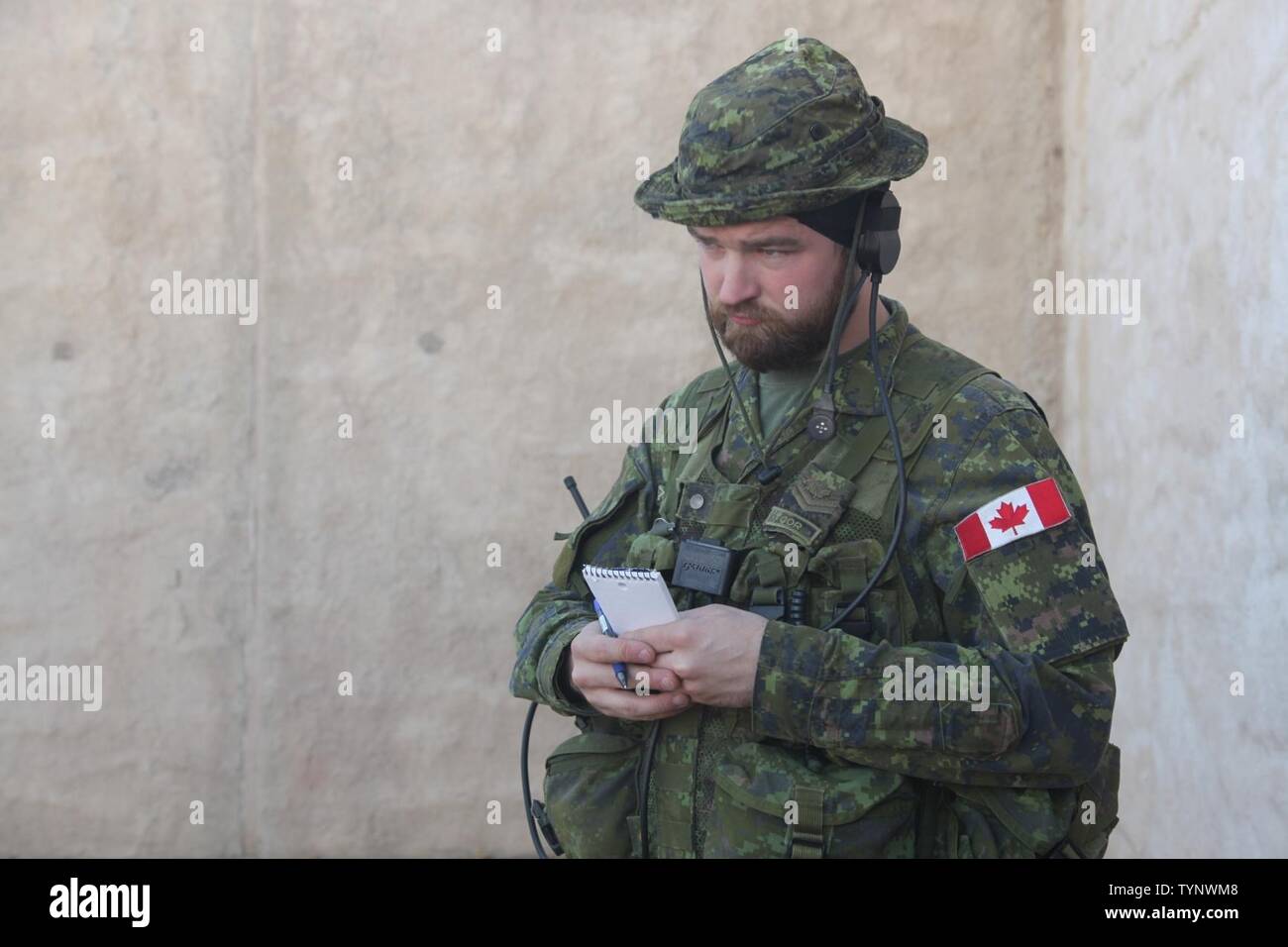 Master Cpl. Graham Humphrey, assigned to The Queens Own Rifles of ...