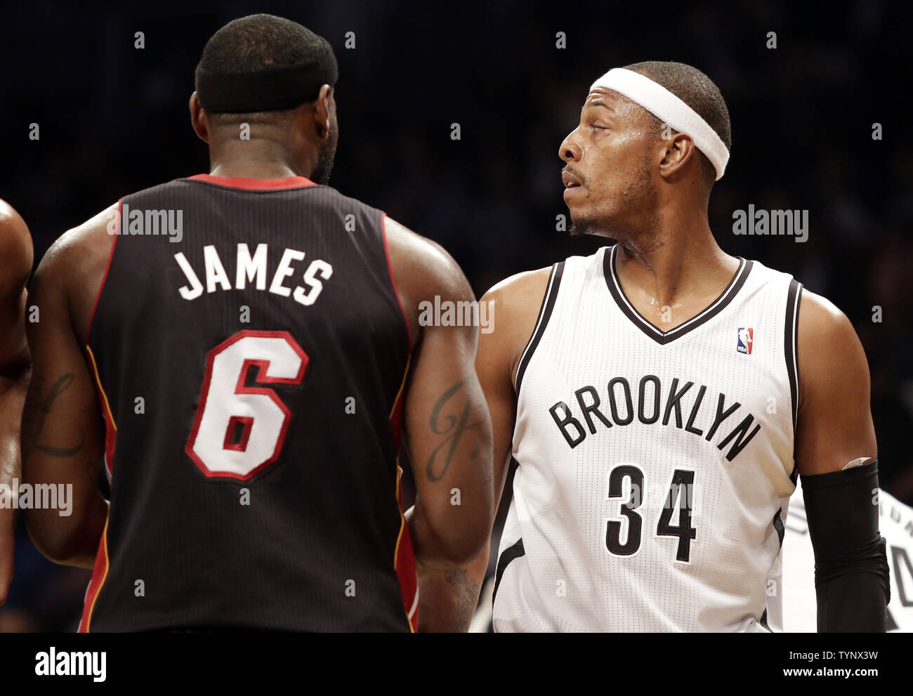 Paul pierce brooklyn nets hi-res stock photography and images - Alamy