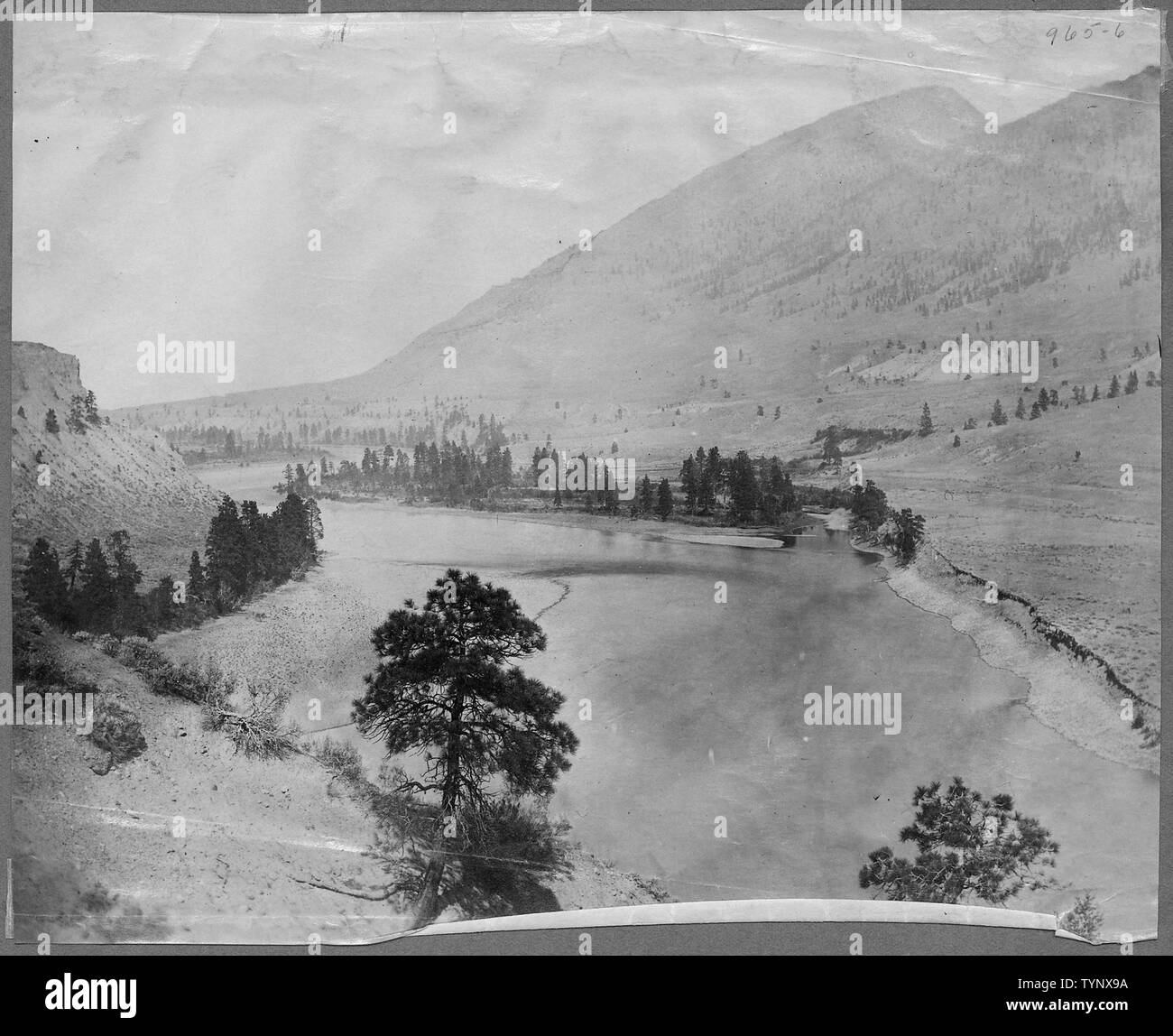 View of Thompson River, British Columbia Stock Photo - Alamy