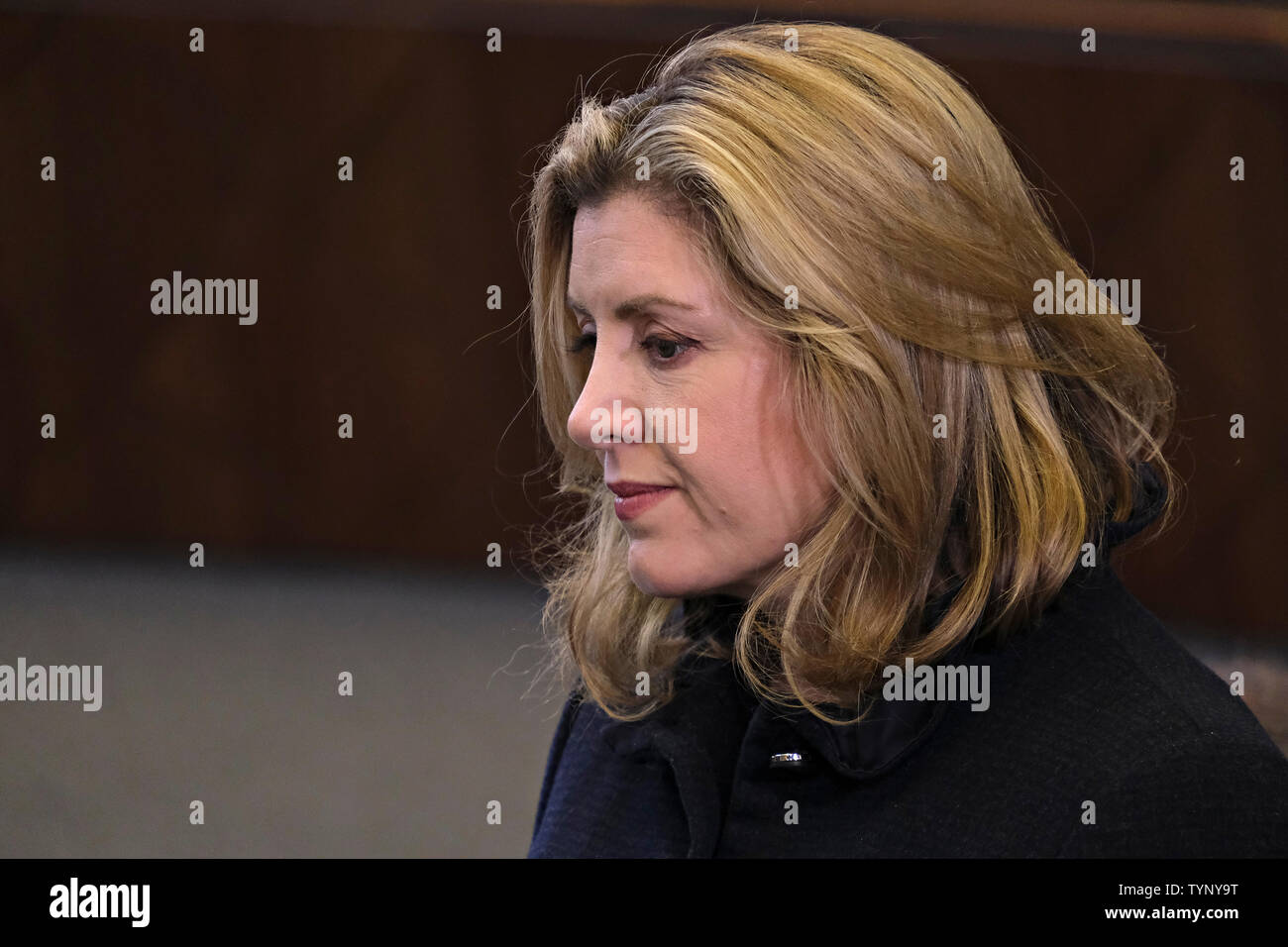 Defence secretary penny mordaunt hi-res stock photography and images ...